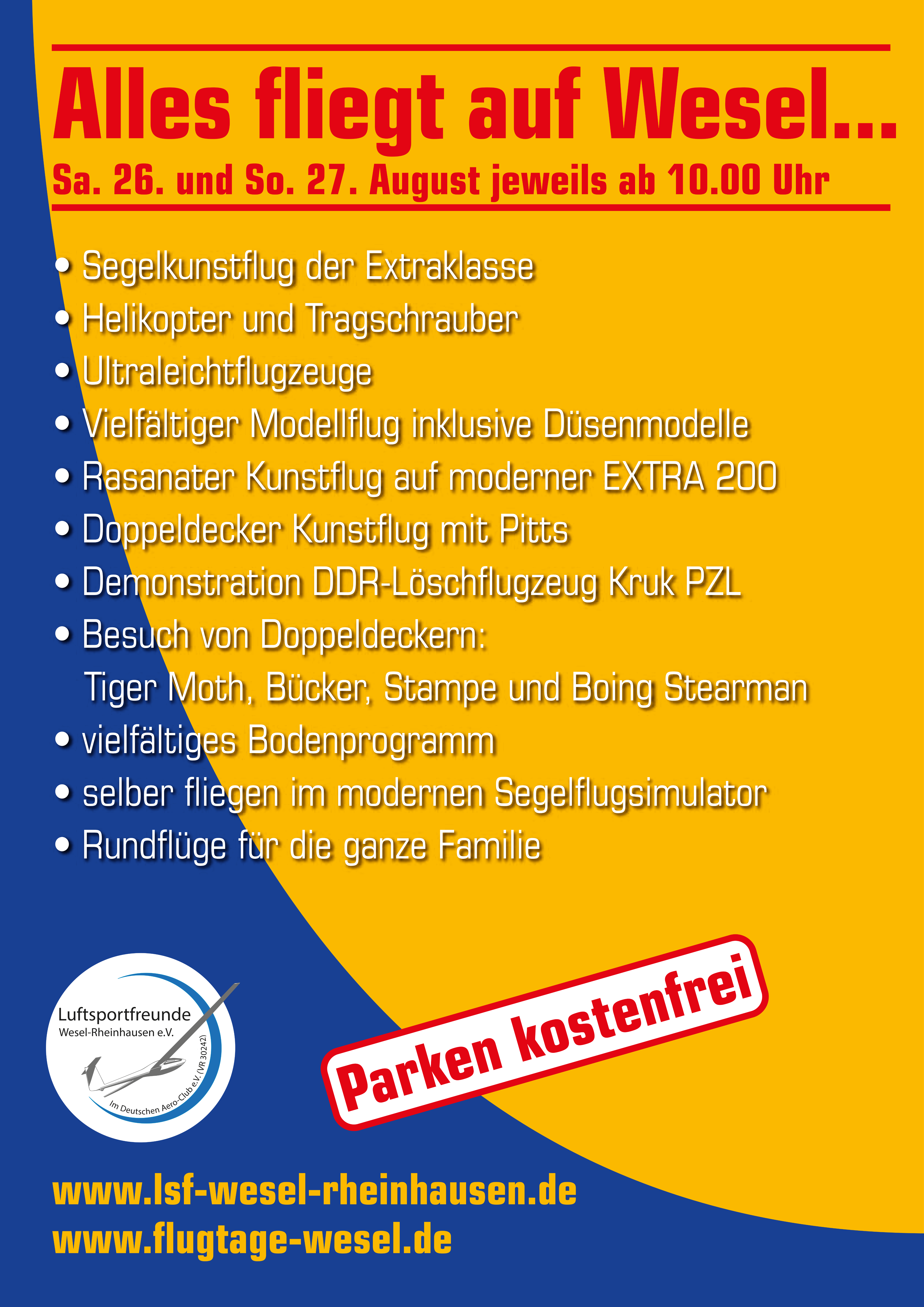 Flugtage 2023 - Flugtage Wesel